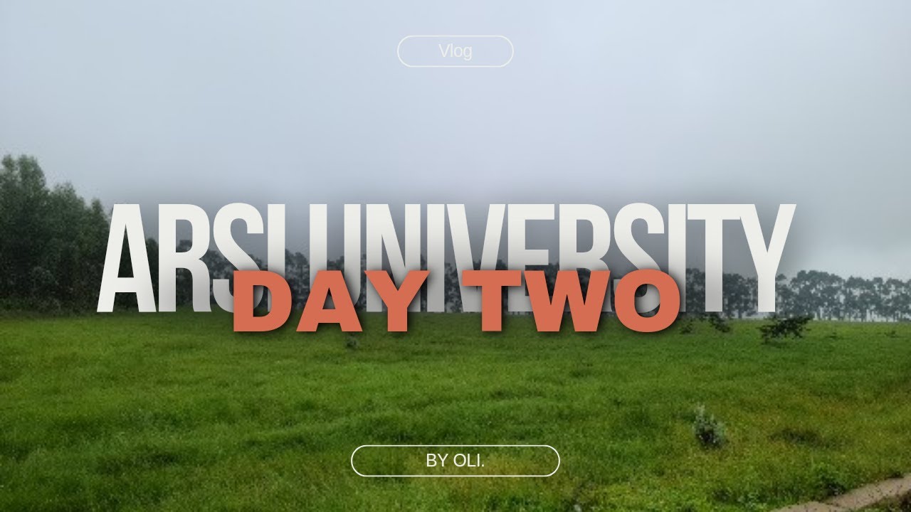 Arsi University [Vlog Day-2] - YouTube