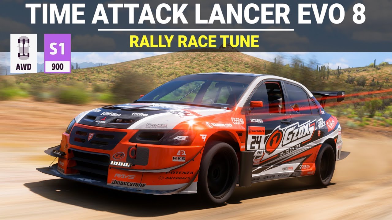 Forza Horizon 5 - Mitsubishi Lancer Evo 8 Sierra Time Attack, FH5 Rally ...