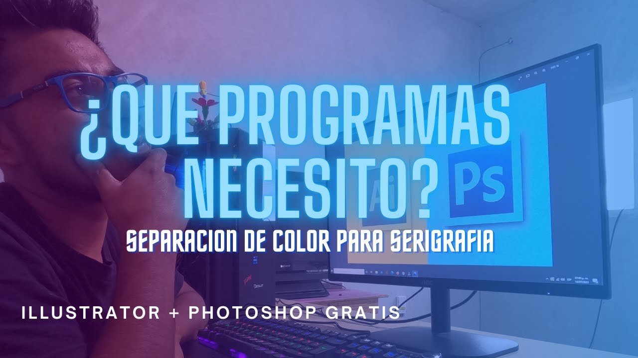 Programas para serigrafia / Ilustrador + Photoshop / separación de ...