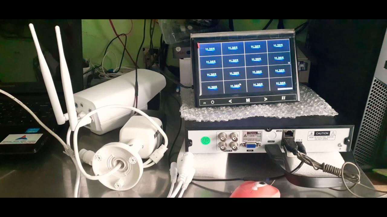 Cài đặt camera ip vào đầu ghi hình camera P6SPro chế độ tự động - YouTube