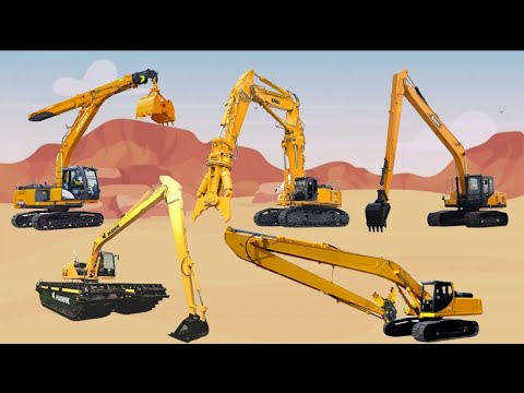 ALAT BERAT EXCAVATOR LENGAN PANJANG | Amphibious, Long Reach, Demolition, Telescopic Excavator