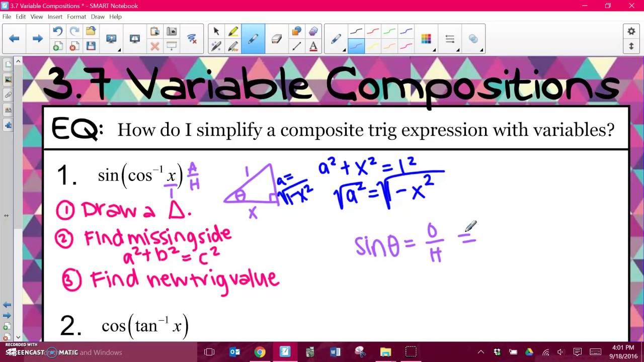 3 7 Variable Composition - YouTube