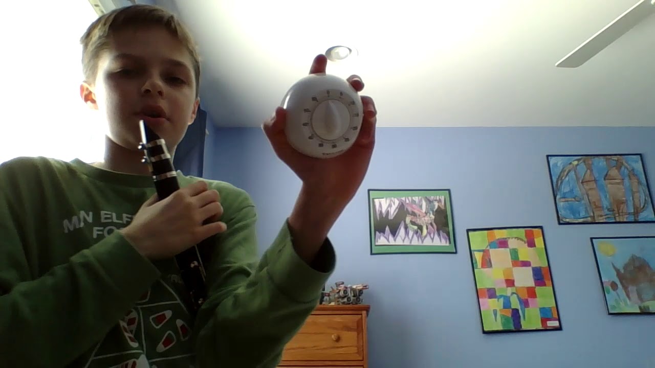 Power Rock on clarinet - YouTube