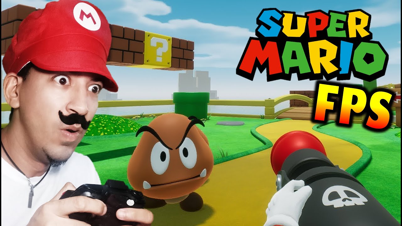 MARIO FPS SE VE INCREIBLE - SHOOTER GAMEPLAY - YouTube
