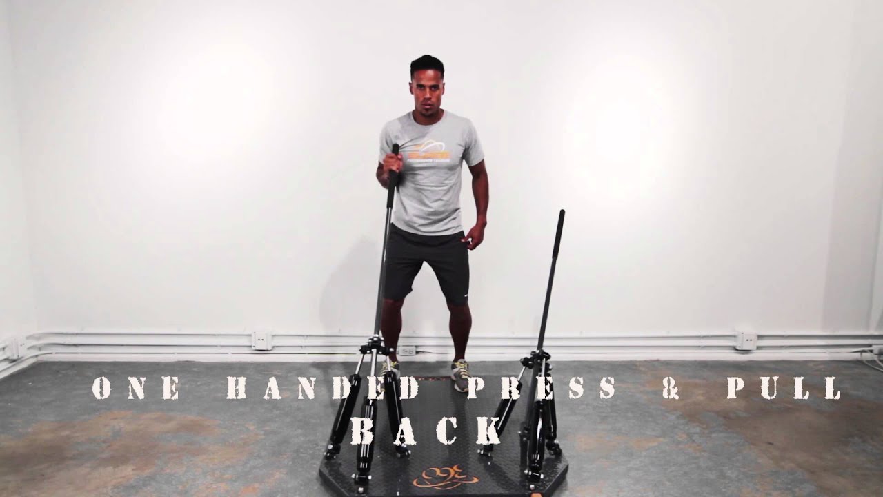 360 One Handed Press & Pull BACK - YouTube
