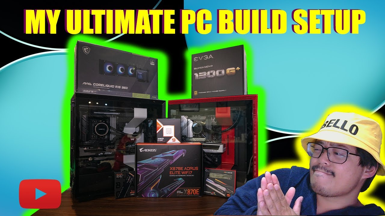 My Ultimate Dual PC Set Up Build Upgrade! - YouTube