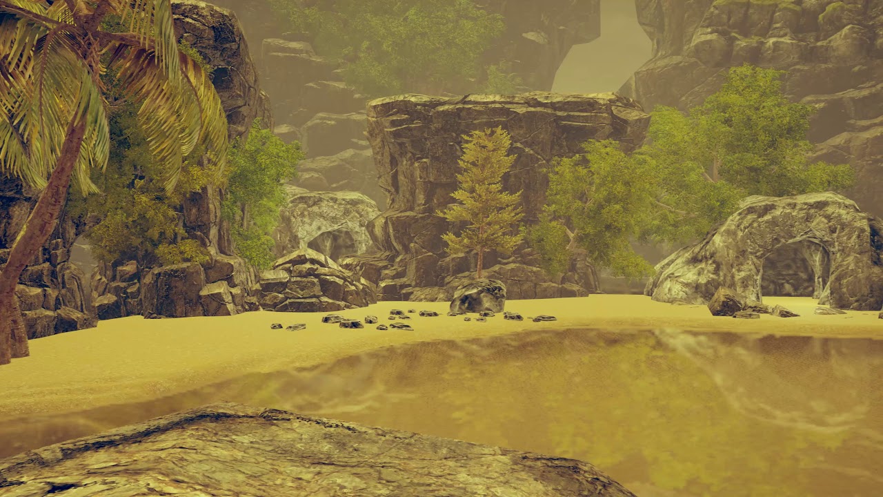 Island of Caves - Unity3D- Environment Art - YouTube