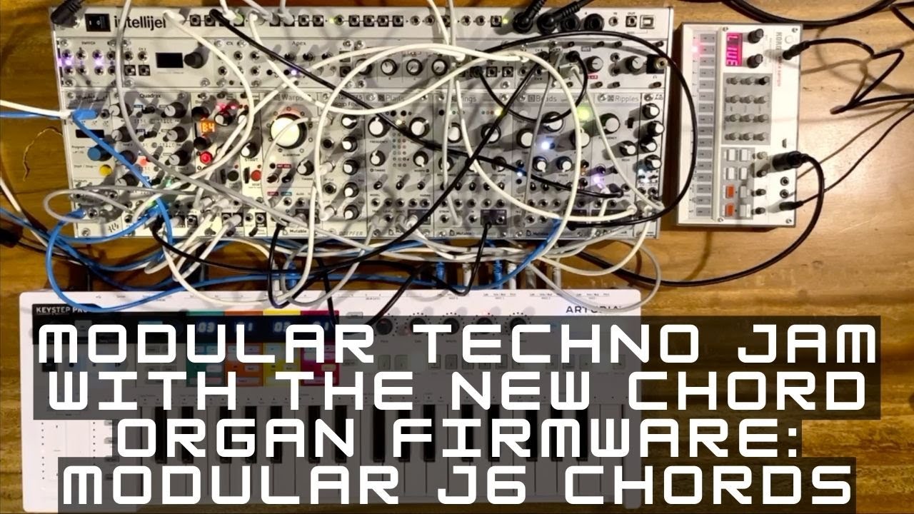 Modular Techno: New Chord Organ Firmware - YouTube
