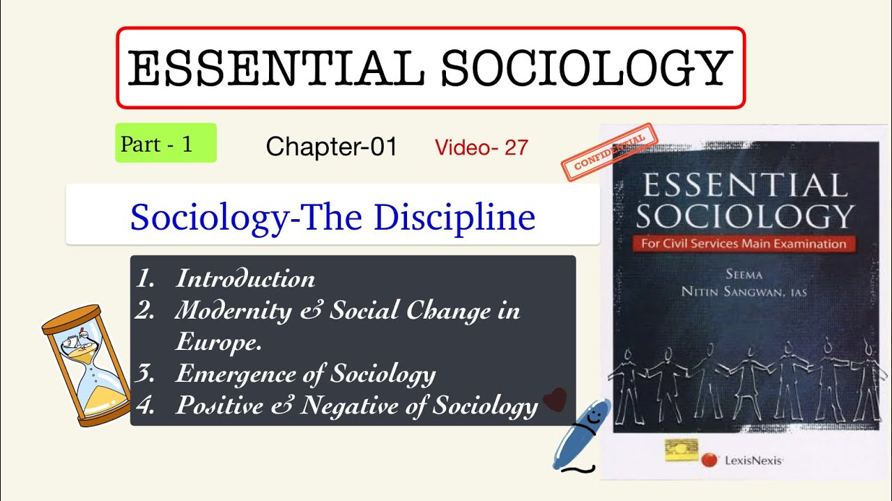 ESSENTIAL SOCIOLOGY | Ch-01 | *Sociology-The Discipline* | Sociology ...