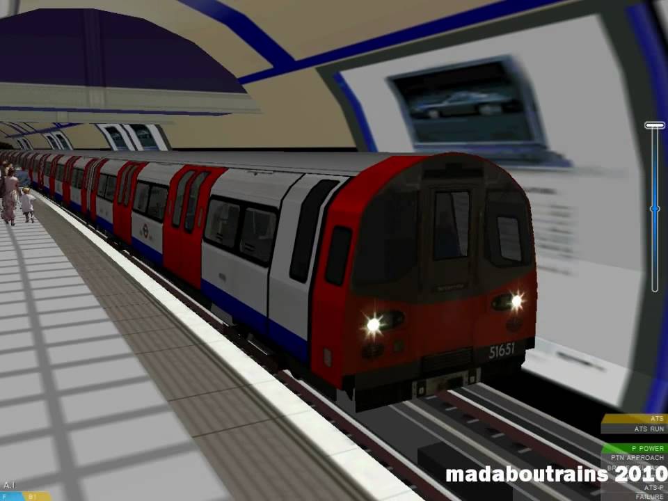 OpenBVE - Euston to Camden Town - YouTube