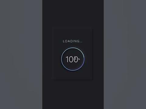 How To Make Circular Progress Bar Using HTML CSS JavaScript | #ytshorts ...