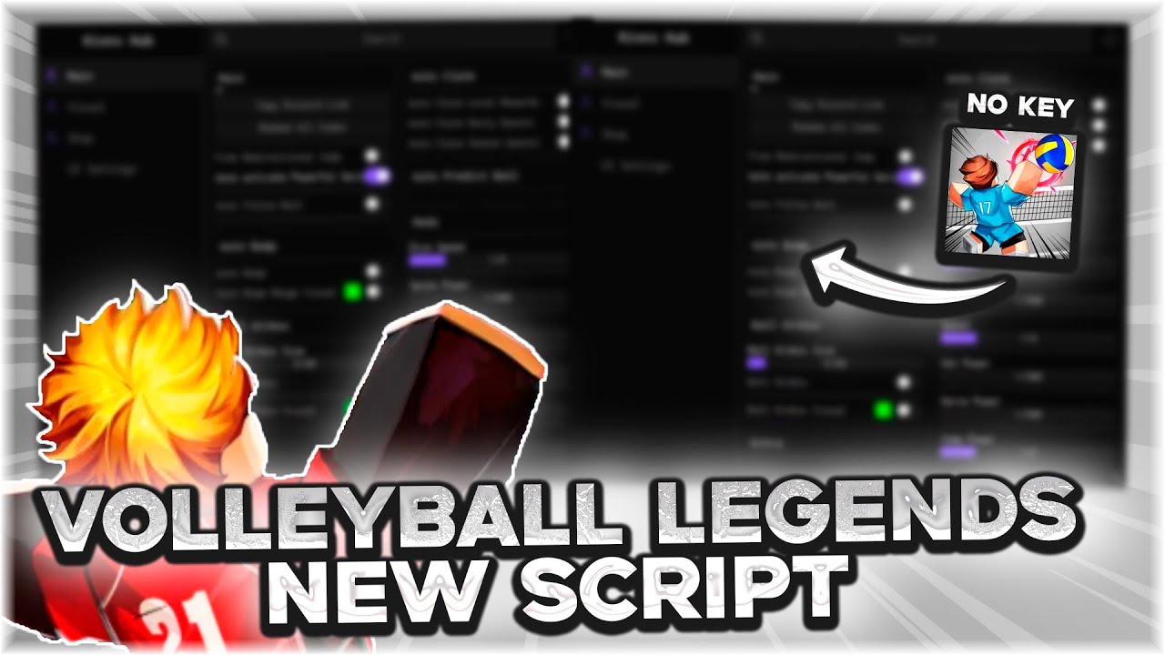 VOLLEYBALL LEGENDS SCRIPT | Ball Hitbox, Rollback, Auto Win, INF Yen ...