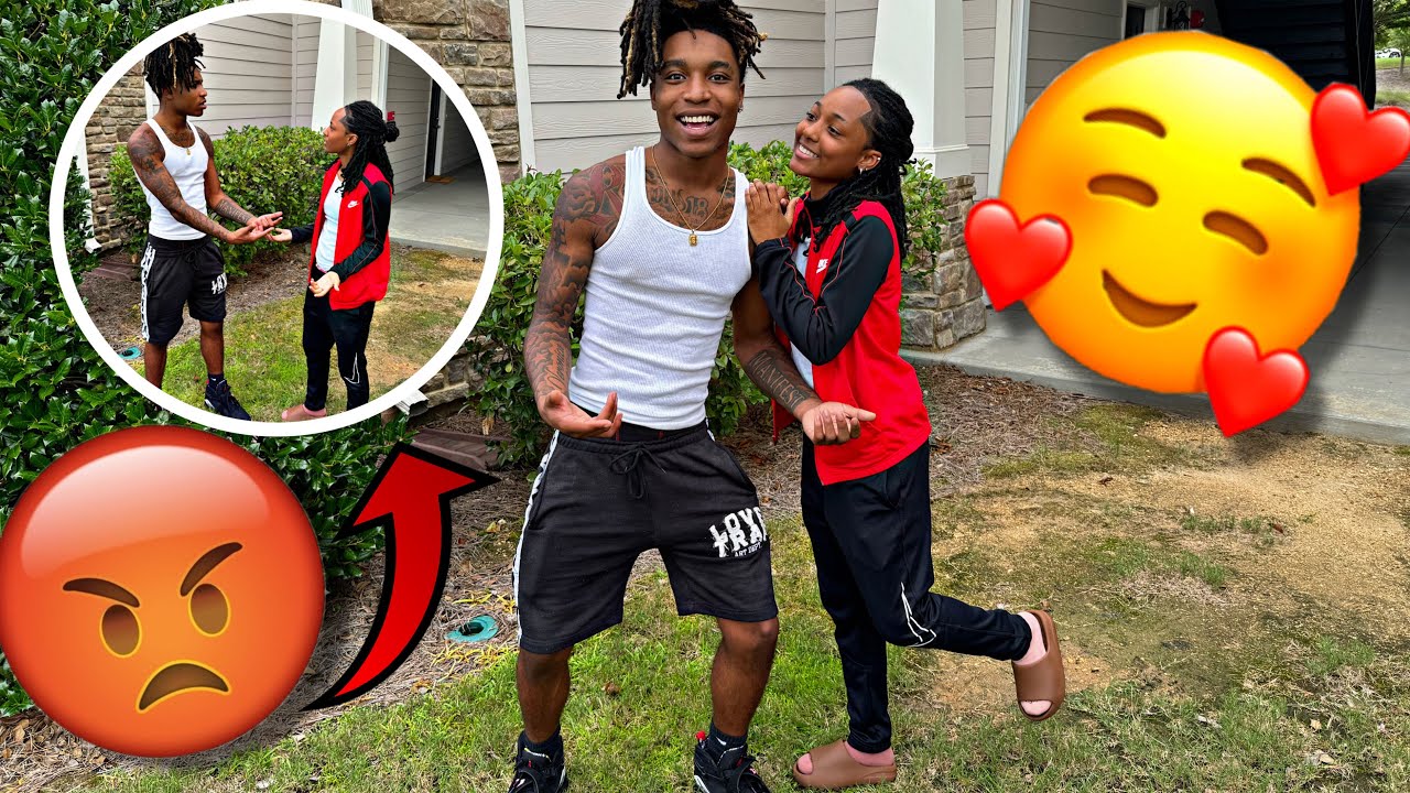 FIRST TIME SEEING JUS AFTER THE VIDEO... WE MADE UP 😍 - YouTube