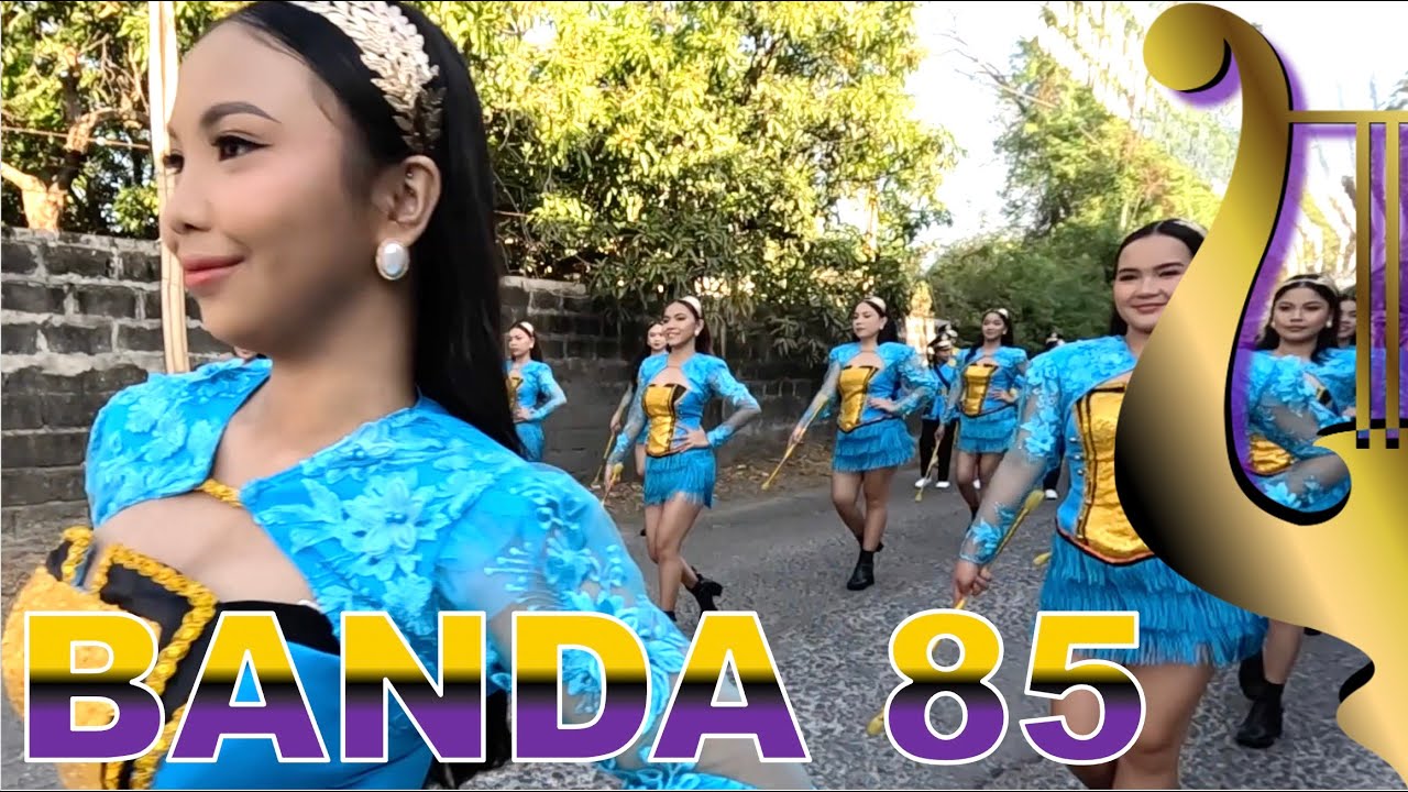Banda 85 Parade | Sta. Maria Town Fiesta Parade 2024!💂🏻‍♀️🎼🎶🎵🎺🎷📯 - YouTube