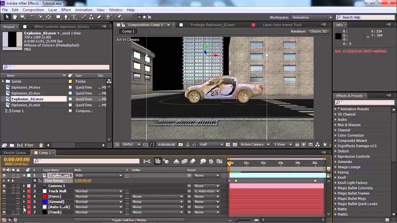 Adding Newton's Physics To Element 3D Models HQ - YouTube