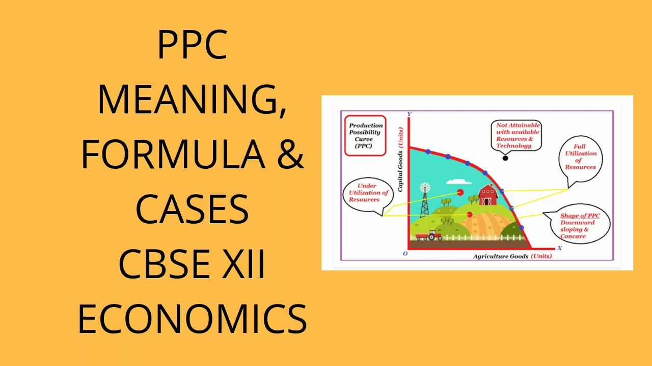 PPC- FORMULA & CASE STUDY CLASS 12 ECONOMICS - YouTube