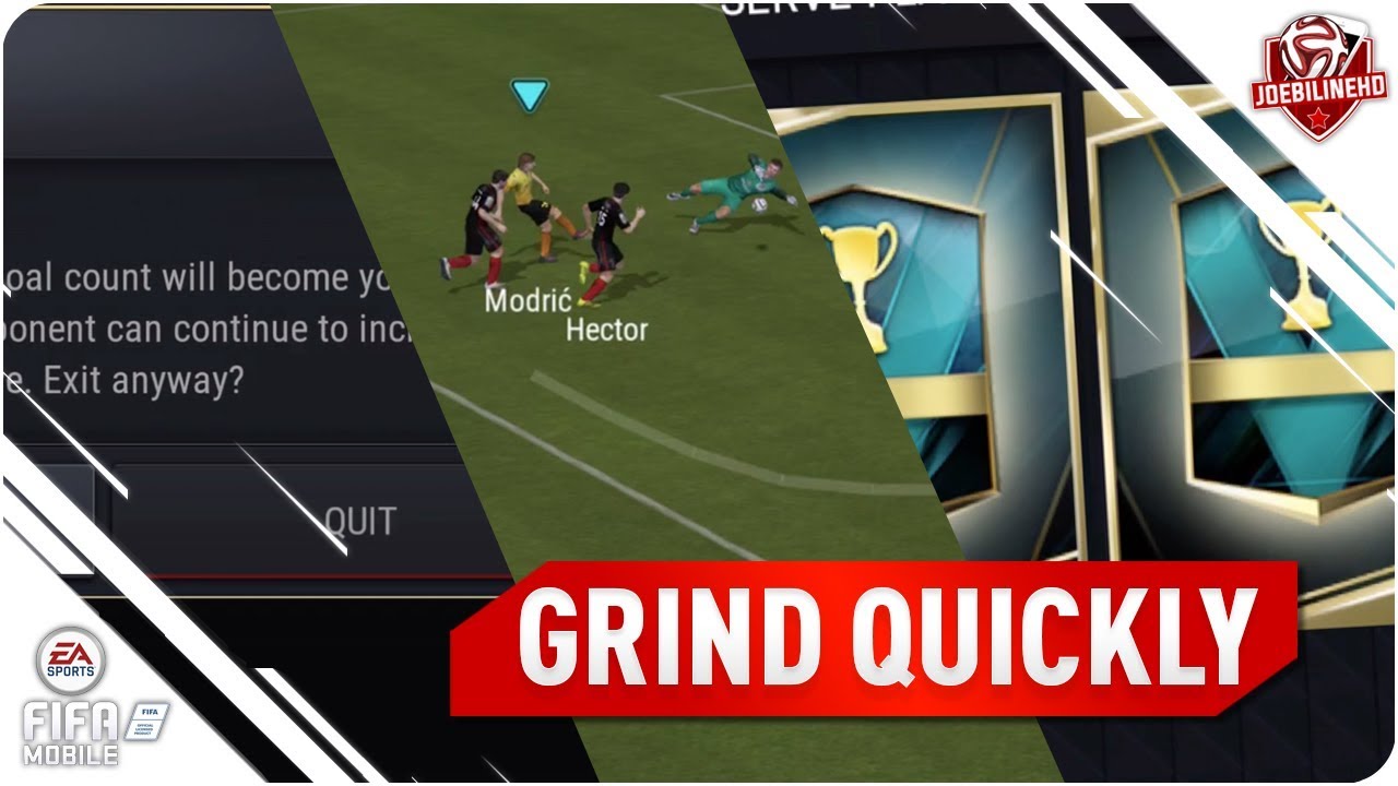 FIFA MOBILE HOW TO GRIND VS ATTACK QUICKLY | TIPS FOR GAINING VSA ...