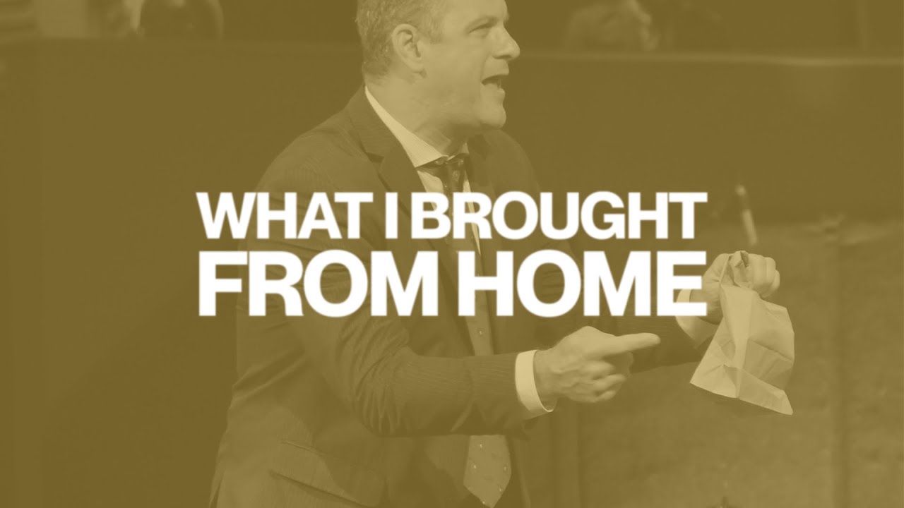 Sunday Sermon: What I Brought from Home | Senior Pastor Joshua B ...