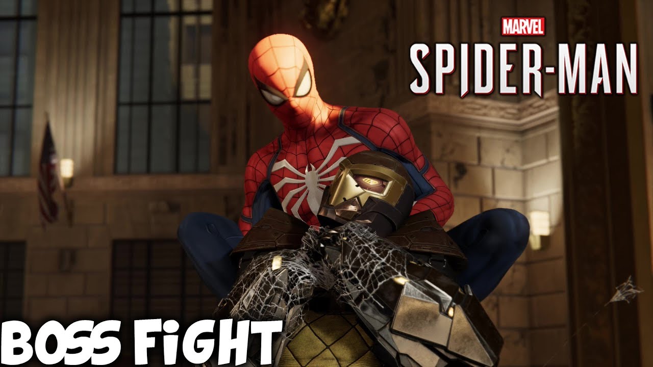 Marvel Spider-Man PS4 | Shocker vs Spider-Man Boss Fight - YouTube