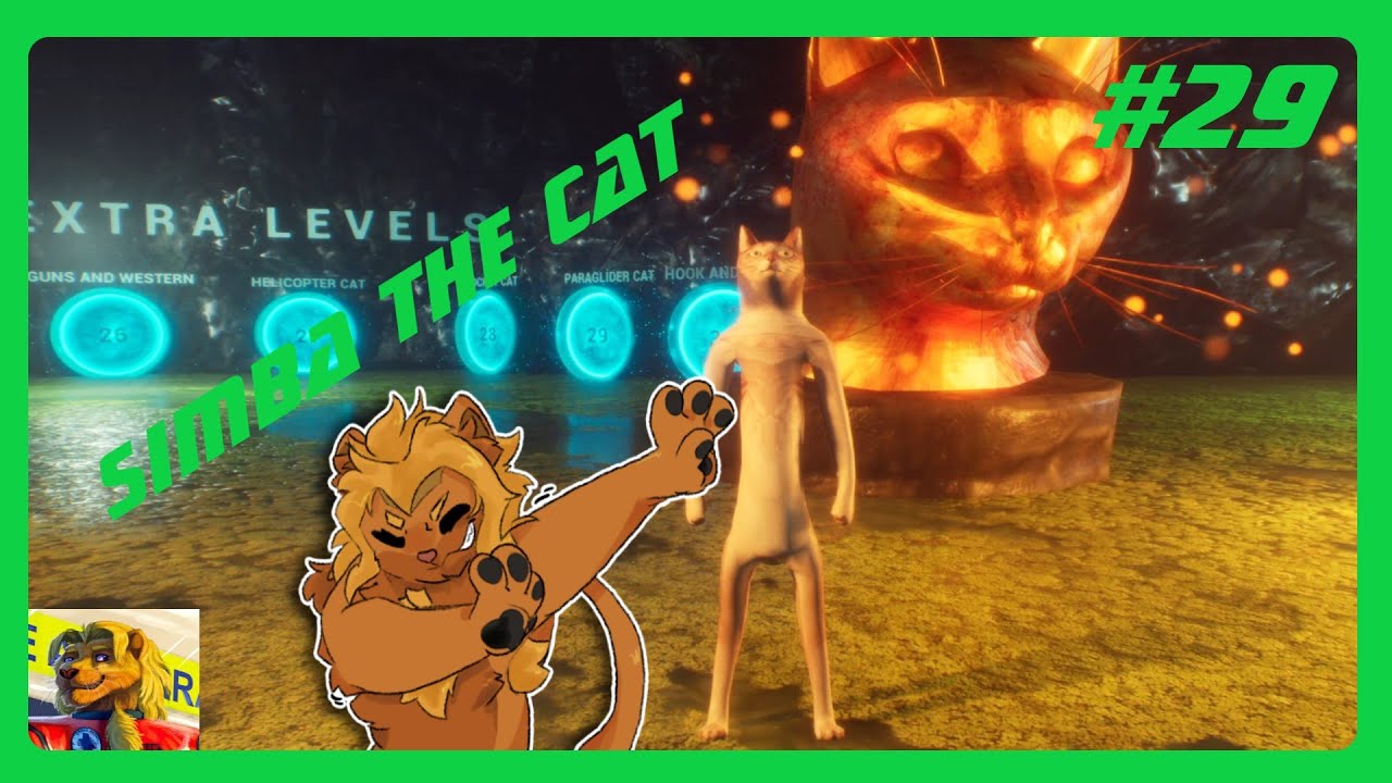 PARAGLIDER & HOOK AND CAT / Simba the cat - ep. 29 ITA - YouTube