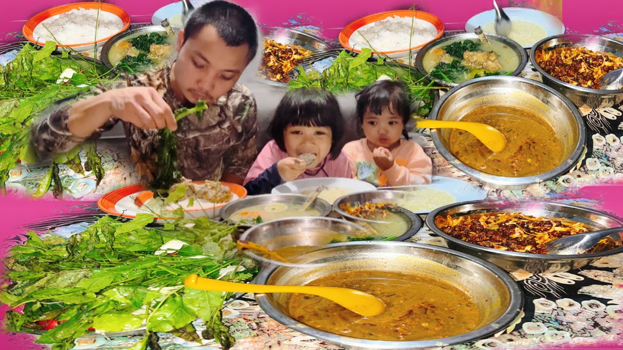DADDY EATING DINNER WITH HIS TWO DAUGHTER AFTER WORK. - YouTube