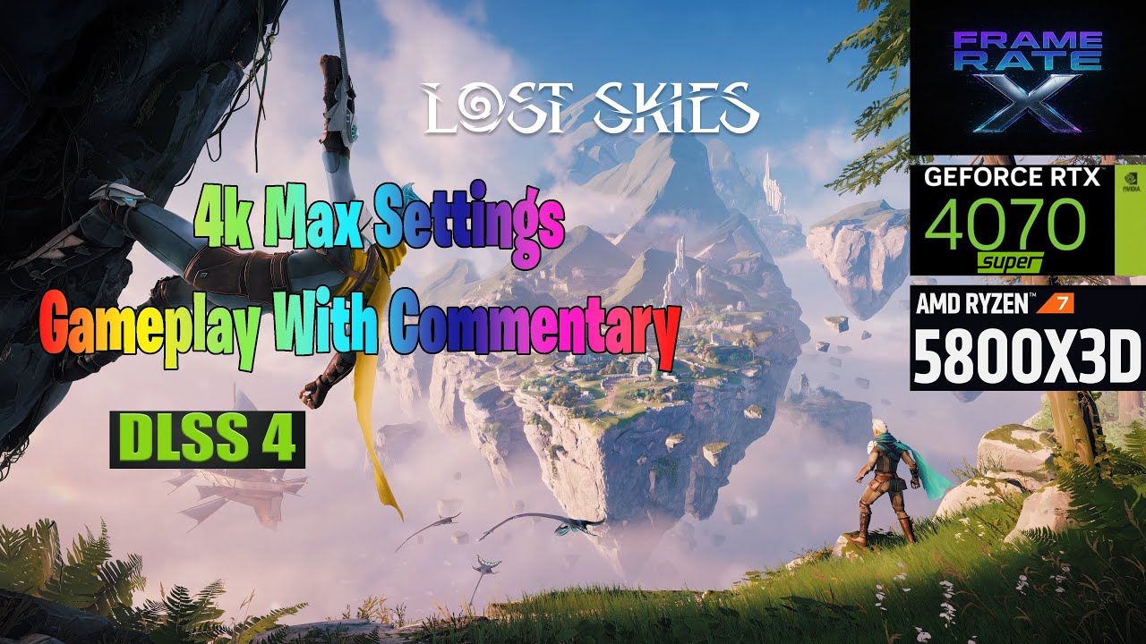 Lost Skies - PC Gameplay with Commentary 4K Max Settings on the Nvidia ...