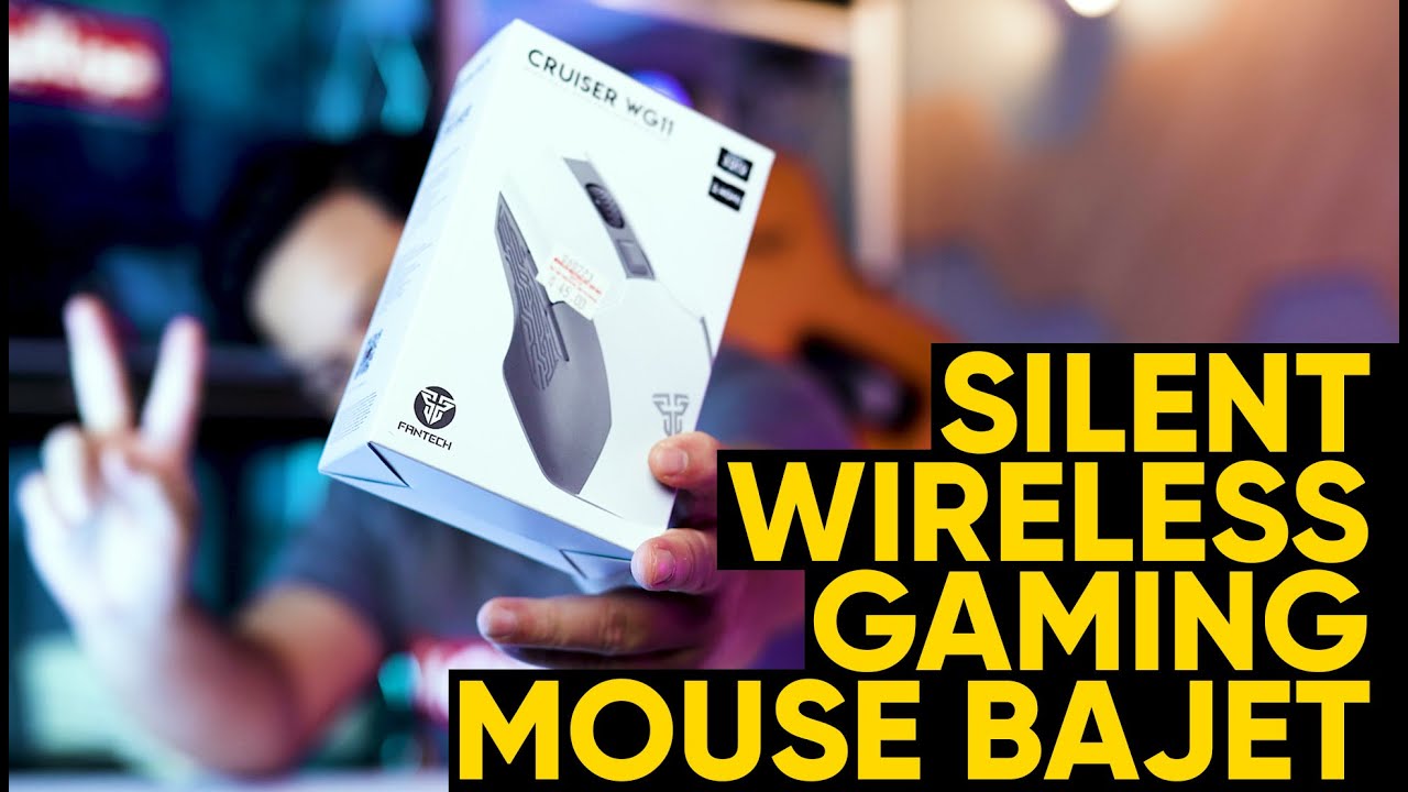 Silent Wireless Gaming Mouse Bawah RM50! Review Fantech Cruiser WG11 ...
