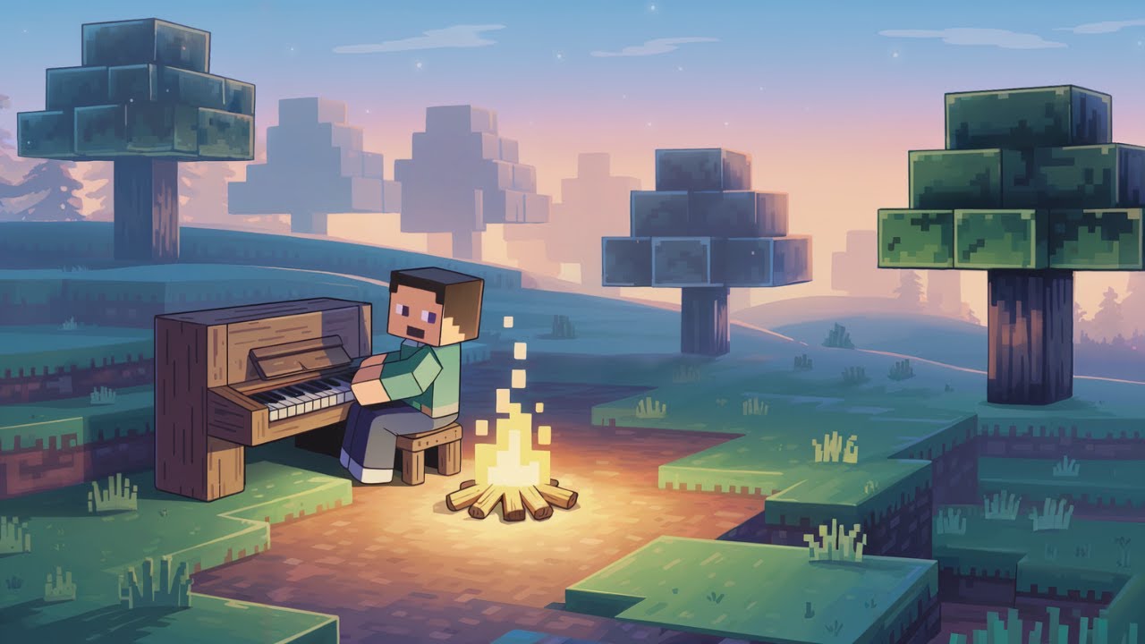 Relaxing Minecraft Ambient Music + Piano | 3 Hours of Peaceful ...