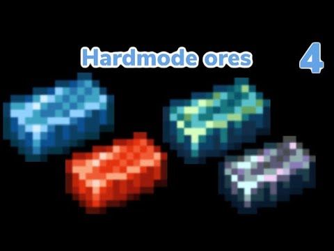 Terraria part 4 - hardmode ores - YouTube