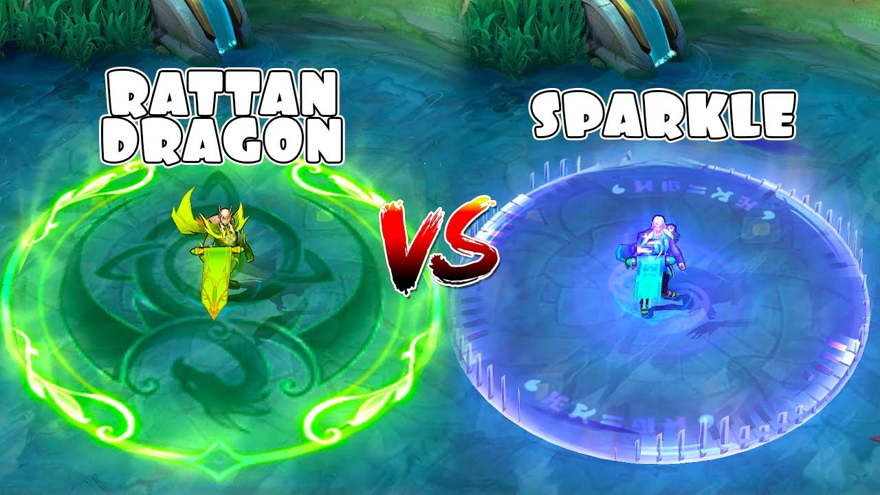 Estes Sparkle VS Rattan Dragon Skin Comparison - YouTube