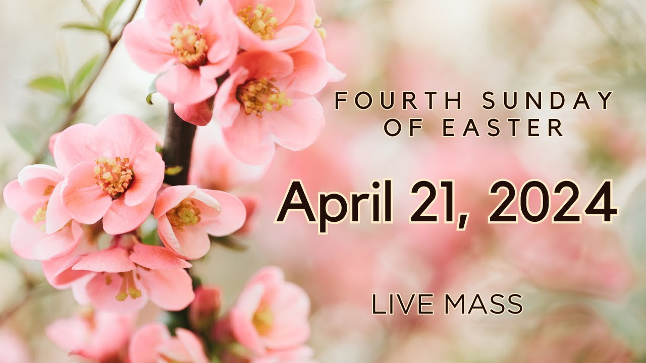 April 21, 2024 – Fourth Sunday of Easter - YouTube