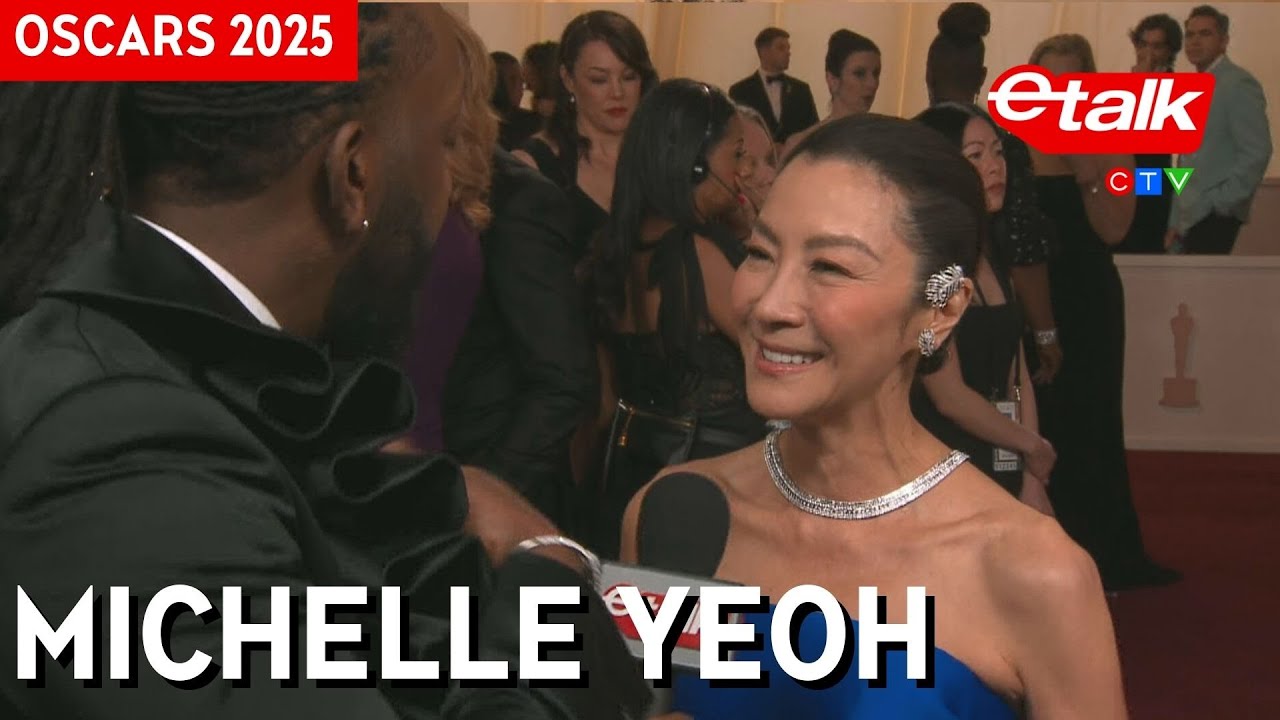 Michelle Yeoh says it’s fantastic to be back at the Oscars - YouTube