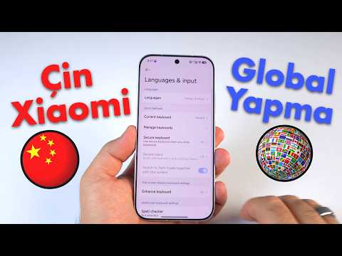 Artık Herkes Yapabilir! Çin Xiaomi’yi Global Yapma (Play Store + Türkçe + Bildirim)