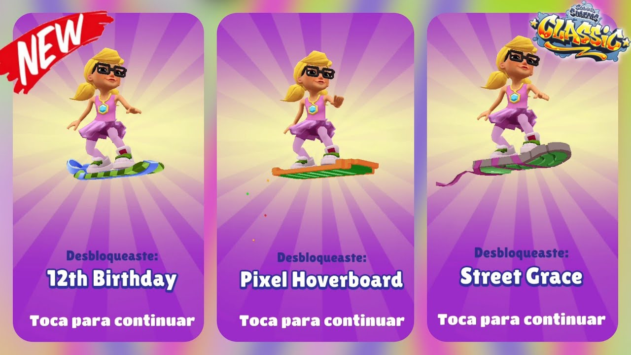 UNLOCKING NEW HOVERBOARDS IN SUBWAY SURFERS CLASSIC UPDATE 2024 - YouTube