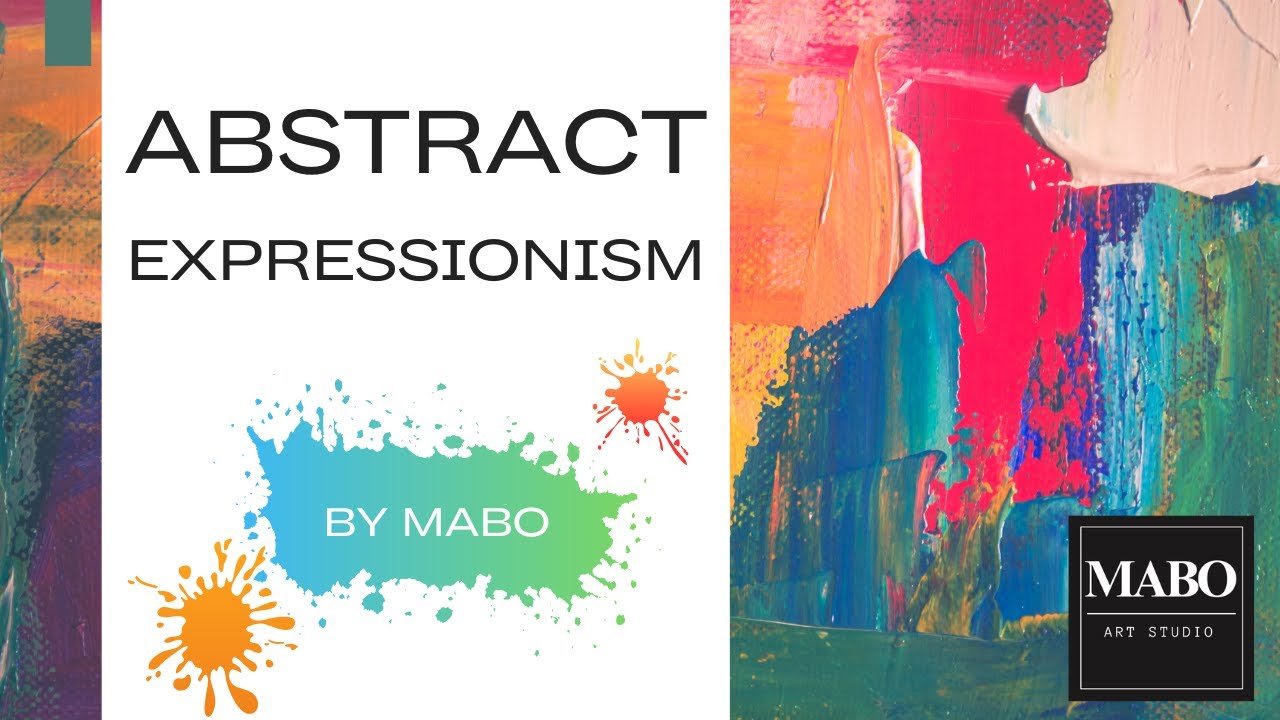 Abstract expressionism on paper (227) - YouTube