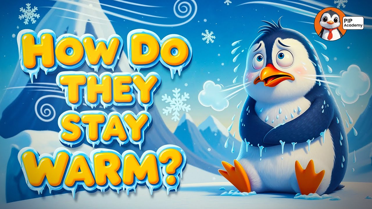 How Do Penguins Stay Warm? ️ Animal Facts for Kids - YouTube