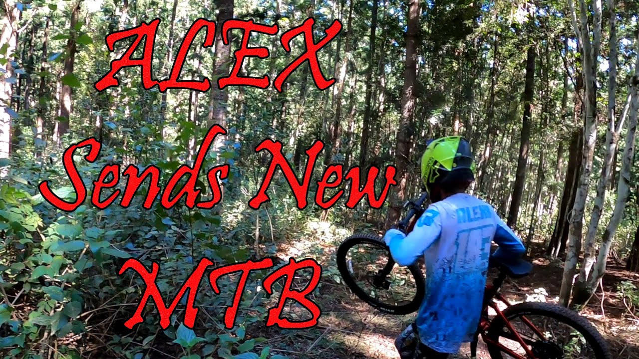 Alex Sending his new MTB - YouTube