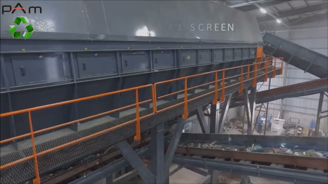 PLAN MAKINA | PAM MSW SEPARATION PLANT MSW - YouTube