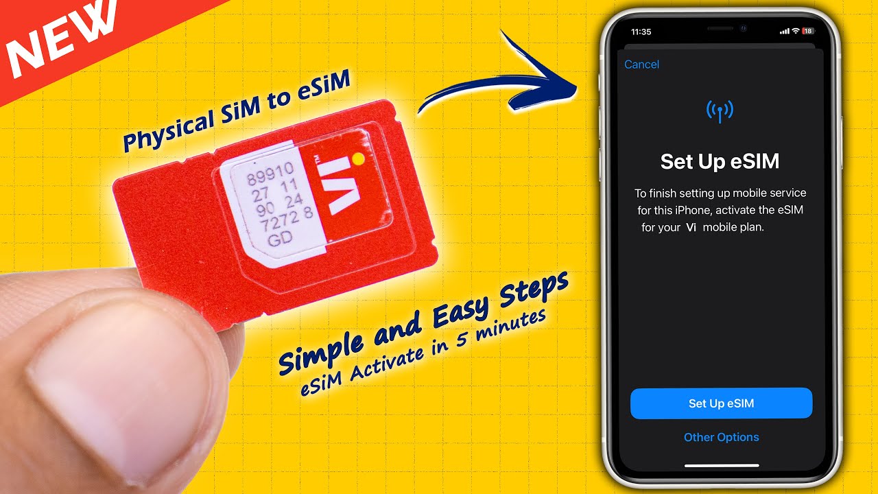 Vi eSiM Activate in 5 Minutes ( Full Process & Easy Steps ) , How to ...