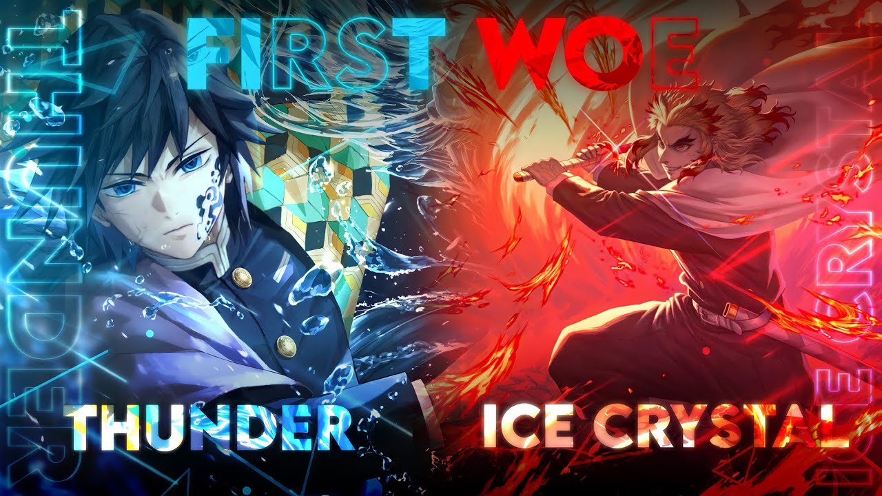 Thunder ic X Ice crystal - Rengoku & Giyu | FIRST WOE [Edit/AMV]! - YouTube