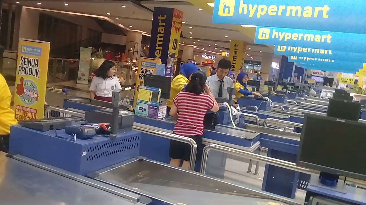 Kasir HYPERMART & Food Court, East Coast Centre, Pakuwon City, Surabaya ...