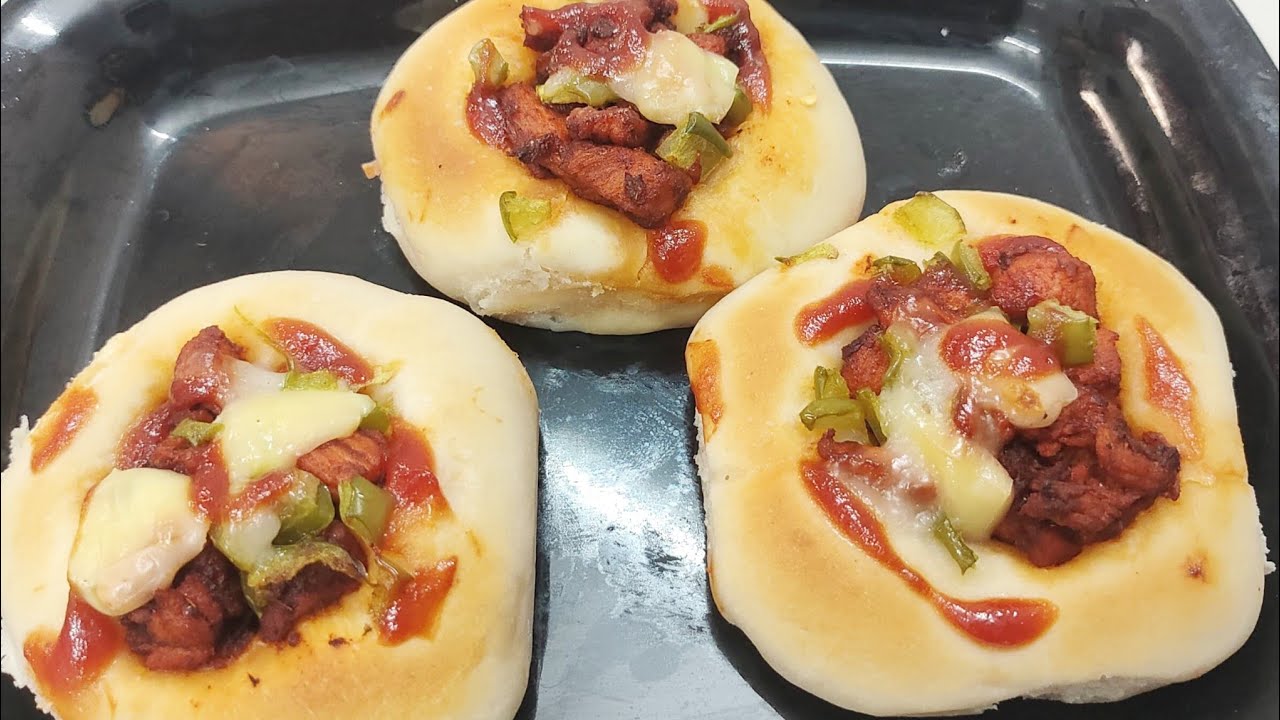 Chicken Cheese Bun Recipe| chicken Bun Recipe| Restaurant Style Bun ...