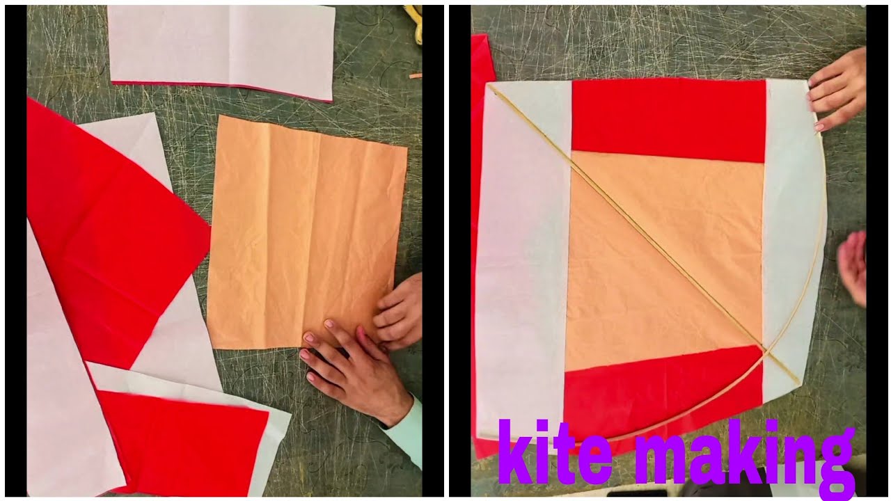 gudi banana ka tarika #kitemaking ||patang banana ka tarika ||#kite ...