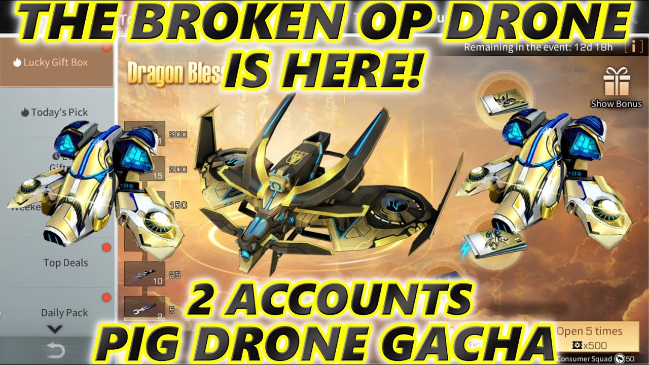 Lifeafter The Most Broken OP Pig Drone For PVP And PVE Is FINALLY BACK ...