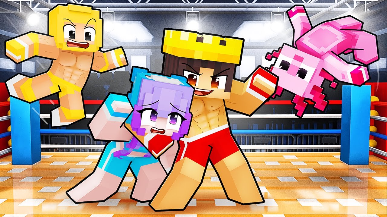 Having a WWE Family in Minecraft! - YouTube