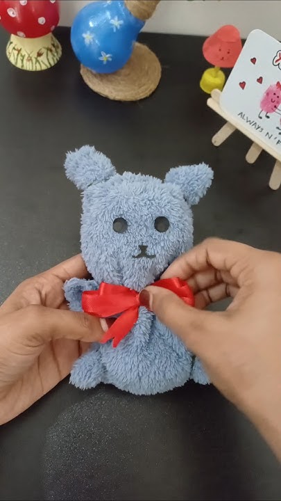 Teddy day special gift🎇🤍 | make your own gift #shorts #art # ...