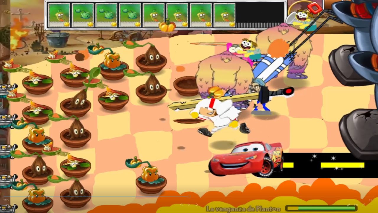 Plants vs Zombies Mod Crossover vs Cartoons #1 - Dr.Zomboss's Revenger ...