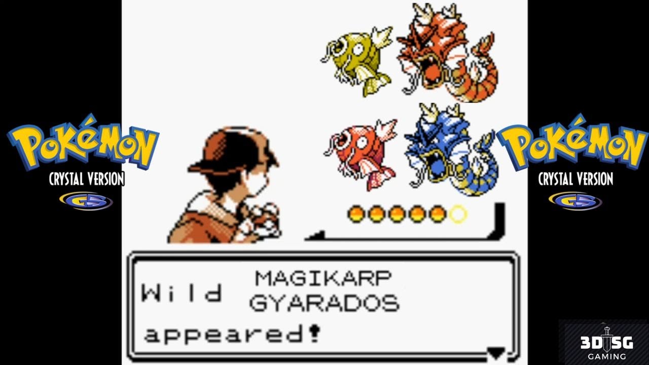 Caught 129 to 130 Shiny Magikarp & Gyarados | Pokemon Crystal - YouTube