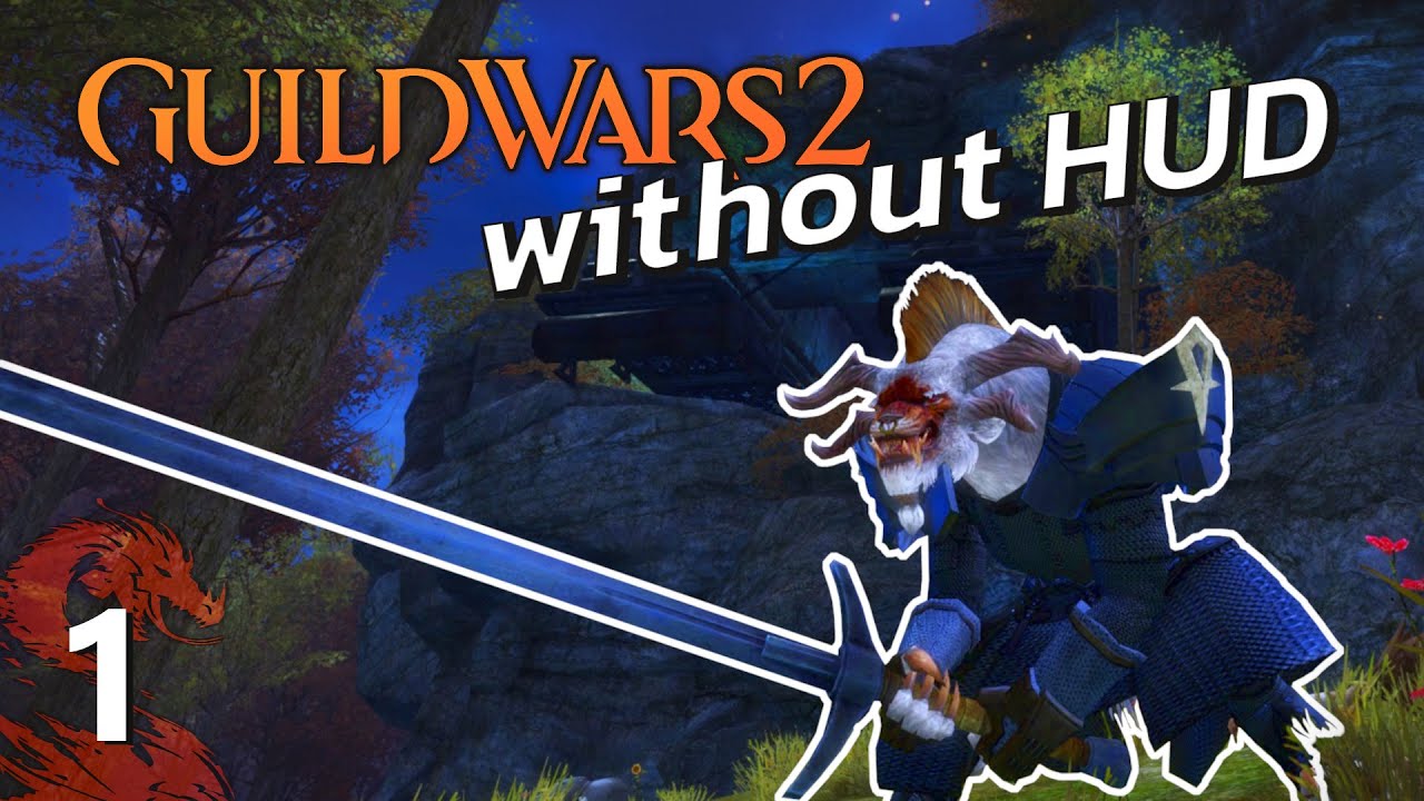 Guild Wars 2 Veteran plays without the HUD from level 1-80 | Pt.1 - YouTube