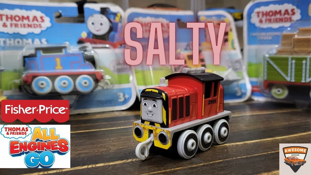 Unboxing Fisher Price's Salty From Thomas & Friends All Engines Go ...